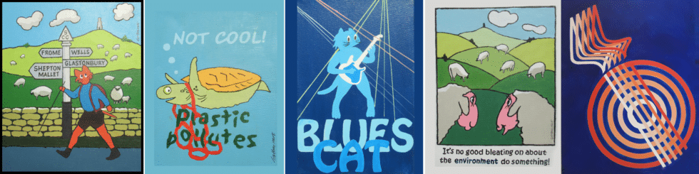 Posters - Paintings Of Somerset By Geoffrey Hart