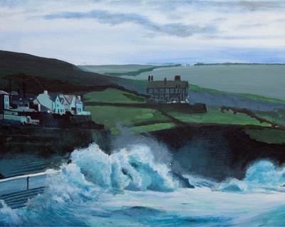 Devon Coast - Paintings Of Somerset By Geoffrey Hart